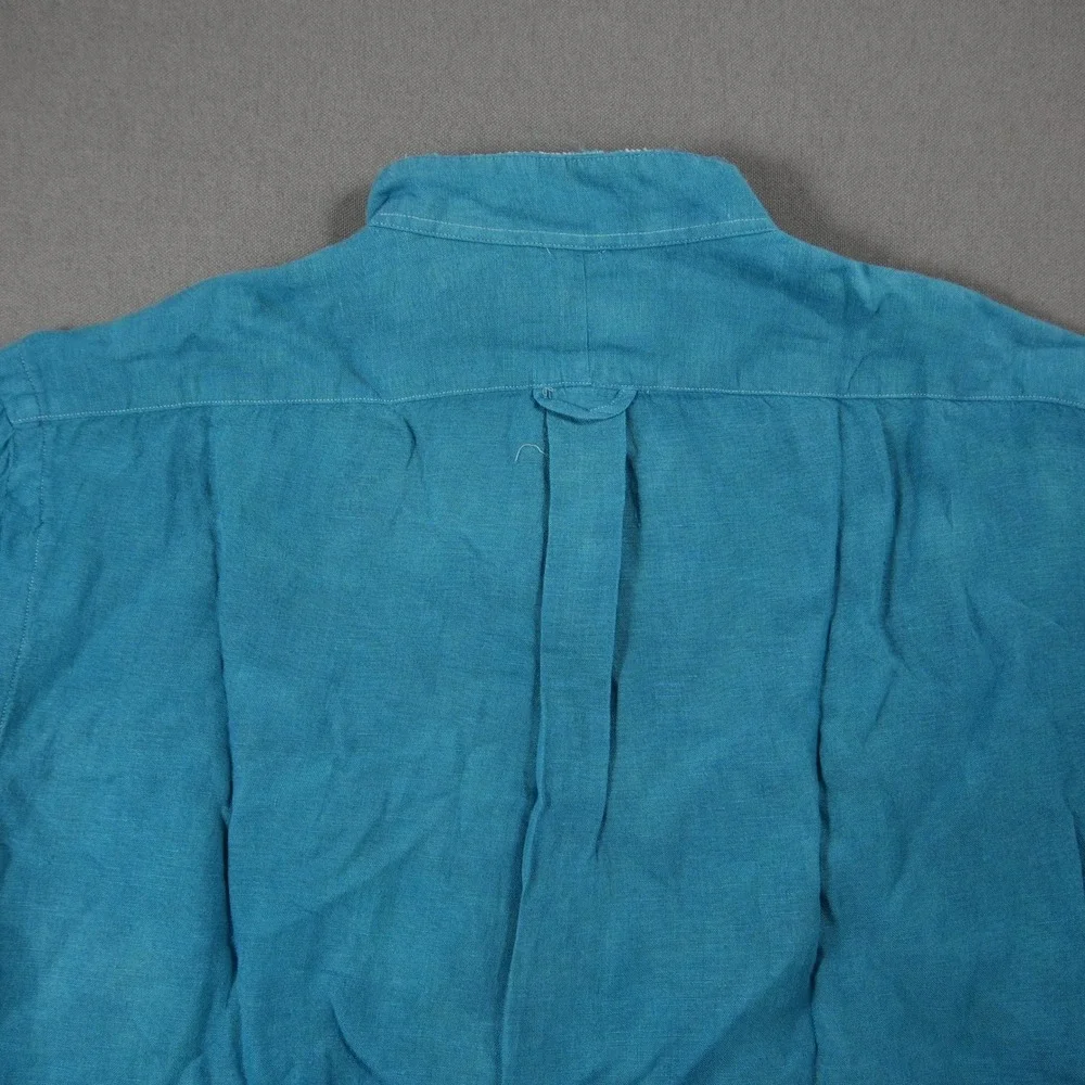 Ralph Lauren | Shirts | Custom Ralph Lauren Linen Rl Untucked Mandarin ...